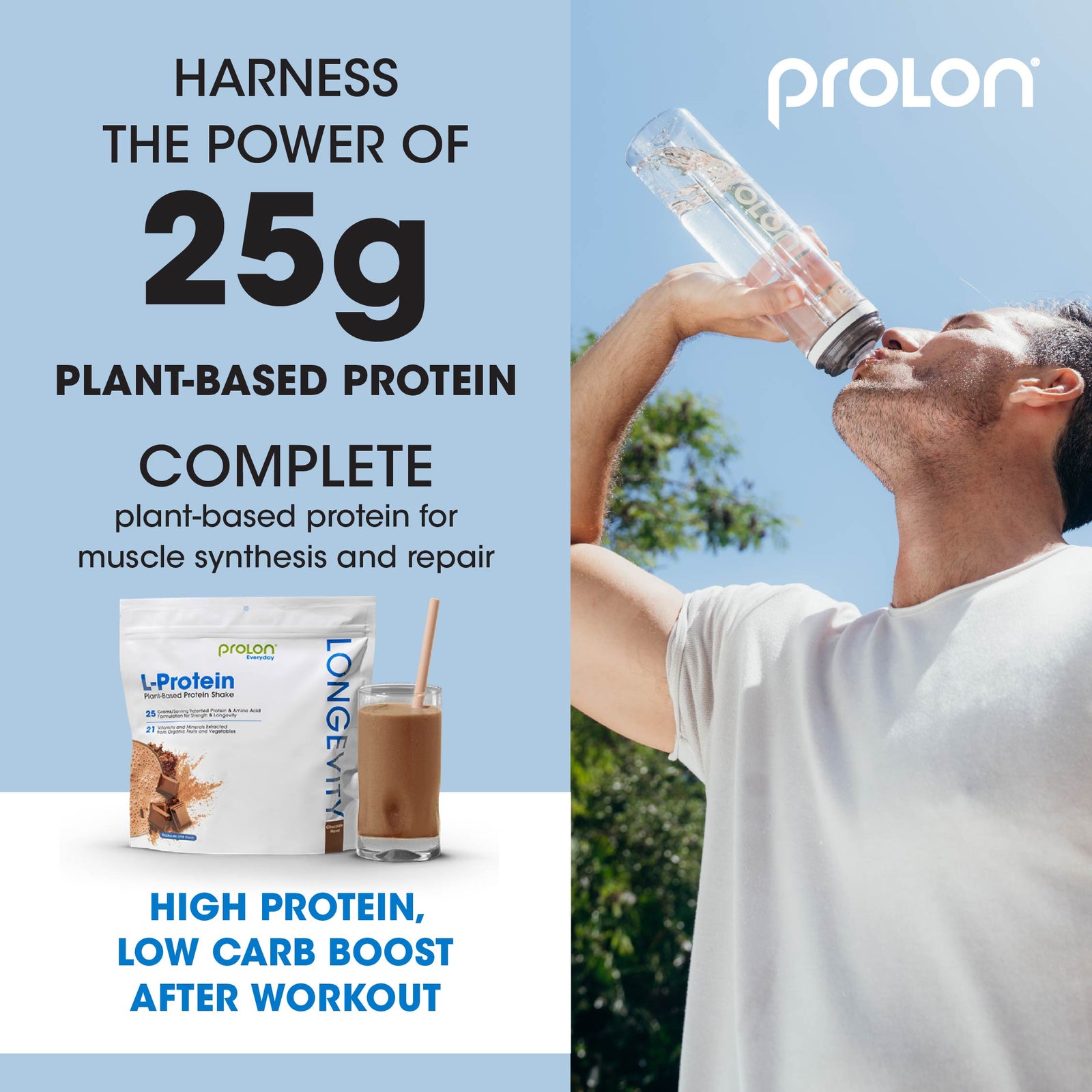 Longevity Protein | 25g Plant-based Protein – Prolon ME